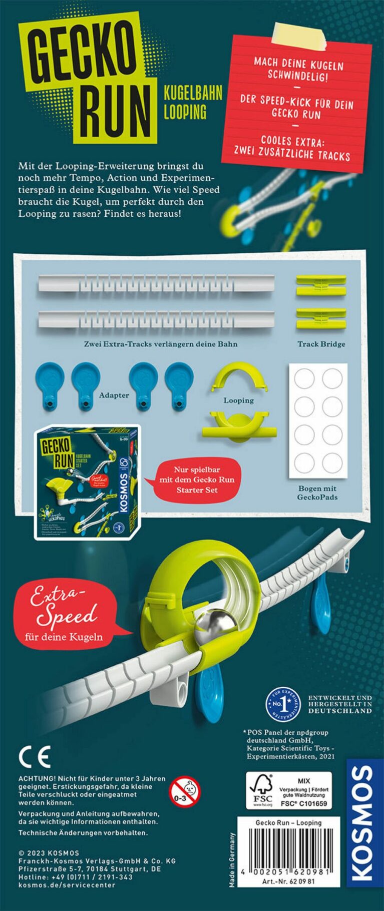 KOSMOS Gecko Run - Erweiterung Looping - Spielwaren Esper